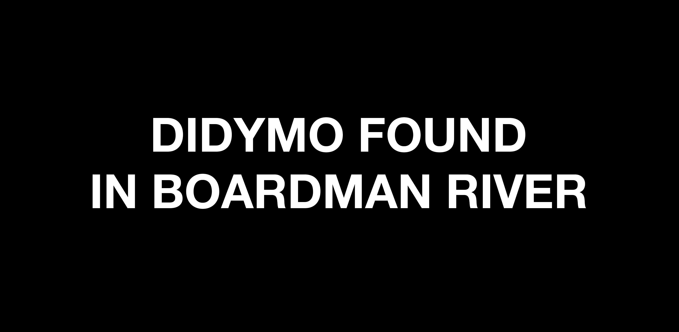 Didymo Update 8/24/22 – The Northern Angler Fly Shop