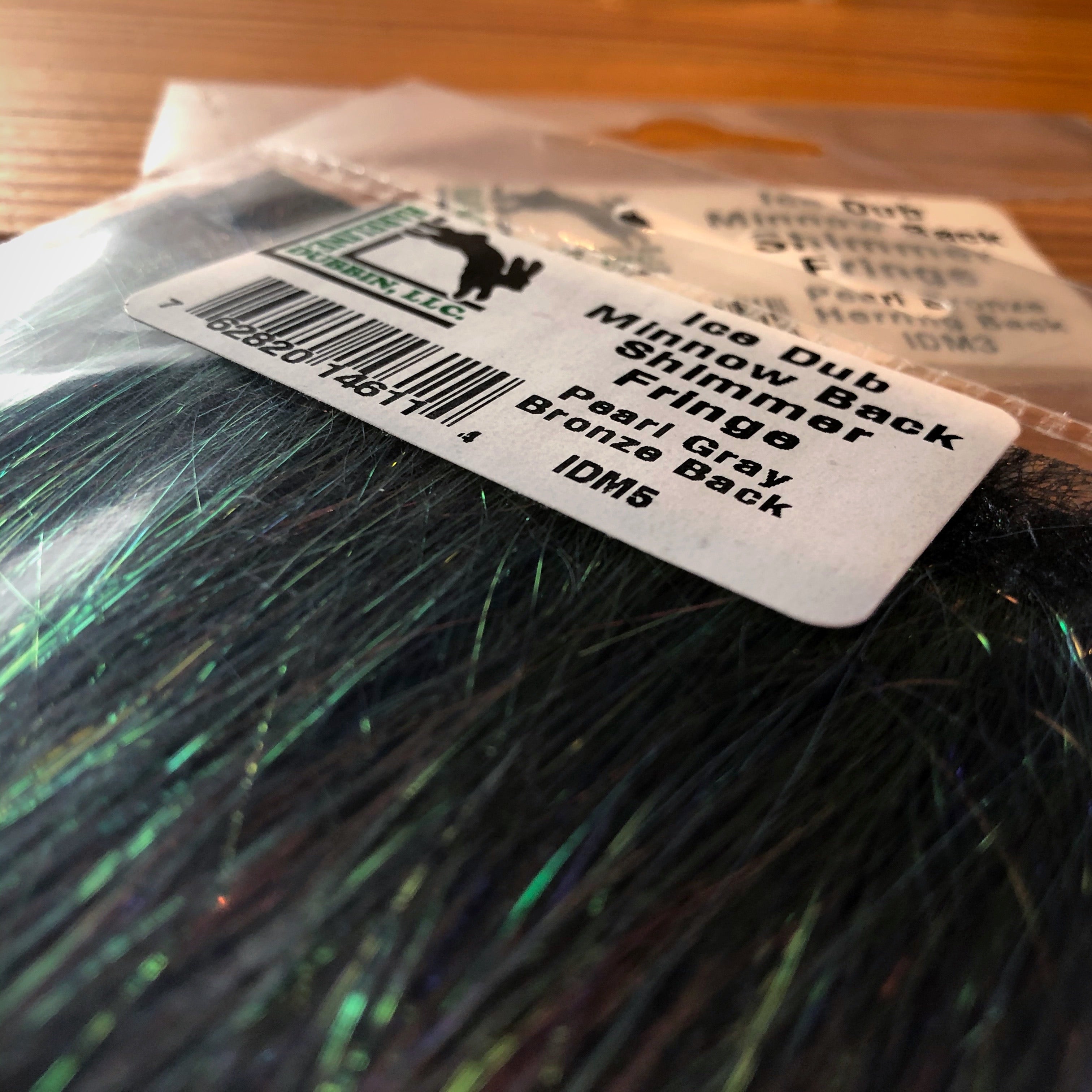 Ice Dub Minnow Back Shimmer Fringe – The Northern Angler Fly Shop